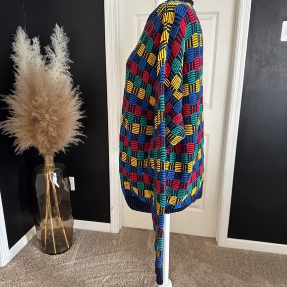 Vintage | Sweaters | Vintage Crossings Made In Usa 0 Cotton Multicolor ...